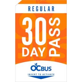 REGULAR 30-DAY PASS